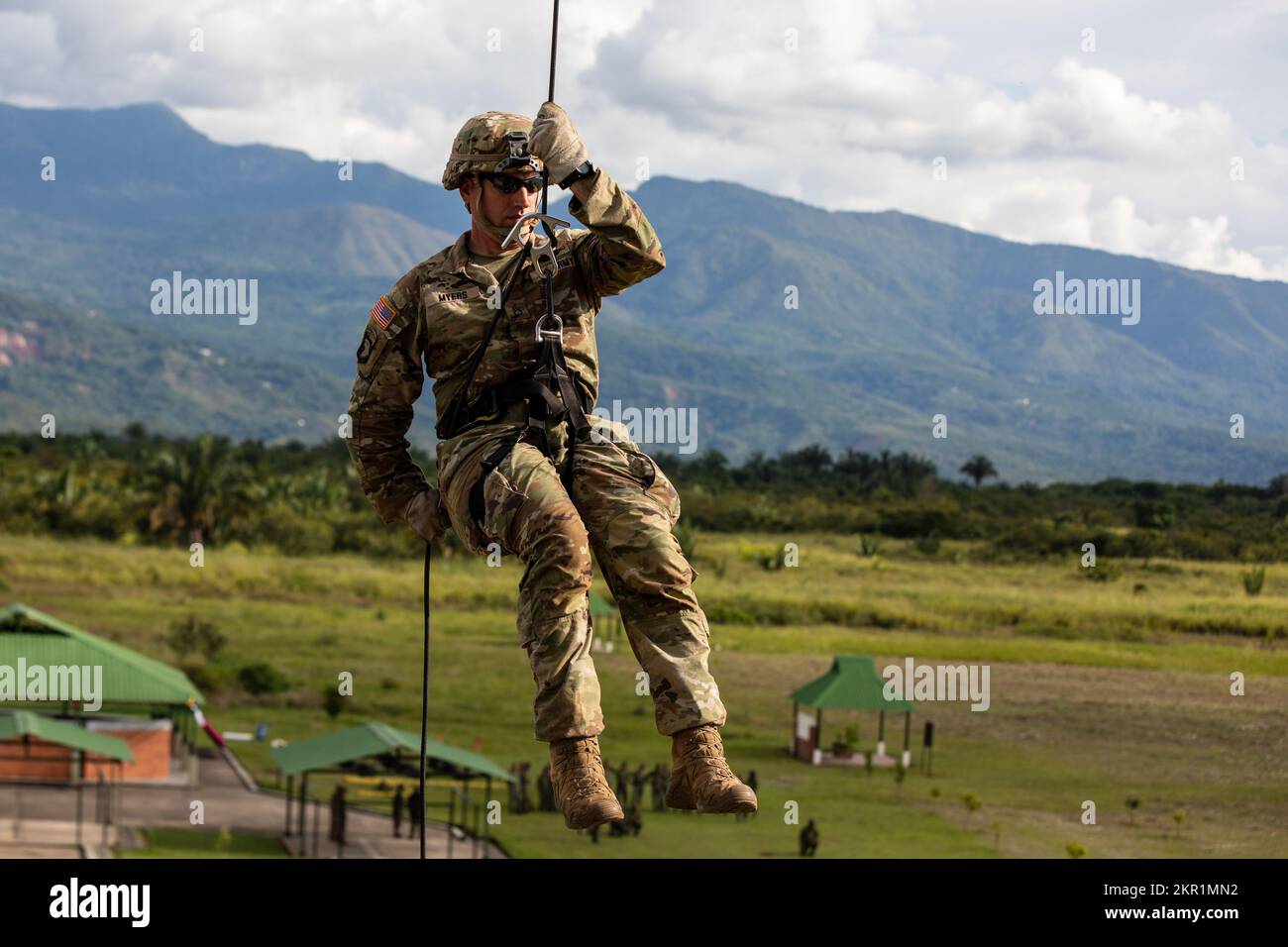 U.S. Army Staff Sgt. Nathaniel Meyers, an infantryman from the ...