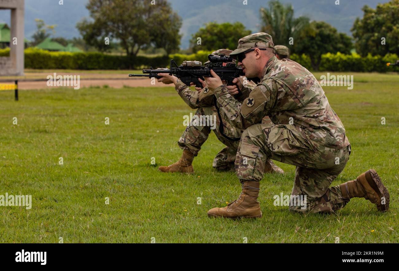 U.S. Army Pfc. Austin Puckett from the Effingham-based Bravo Company ...