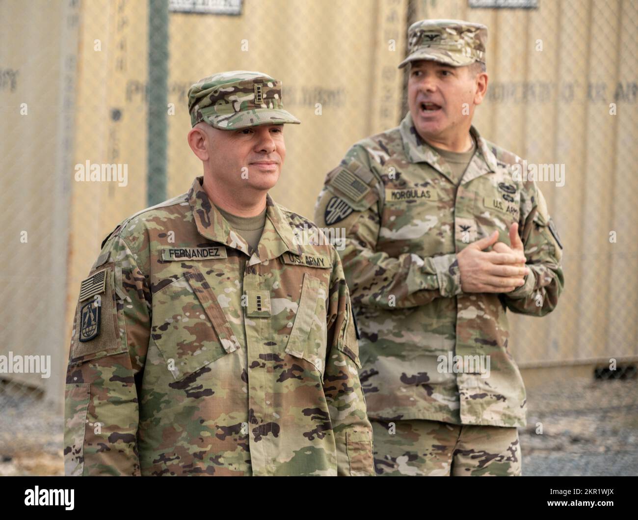 U.S. Army Chief Warrant Officer 4 Christopher Fernandez, an information ...