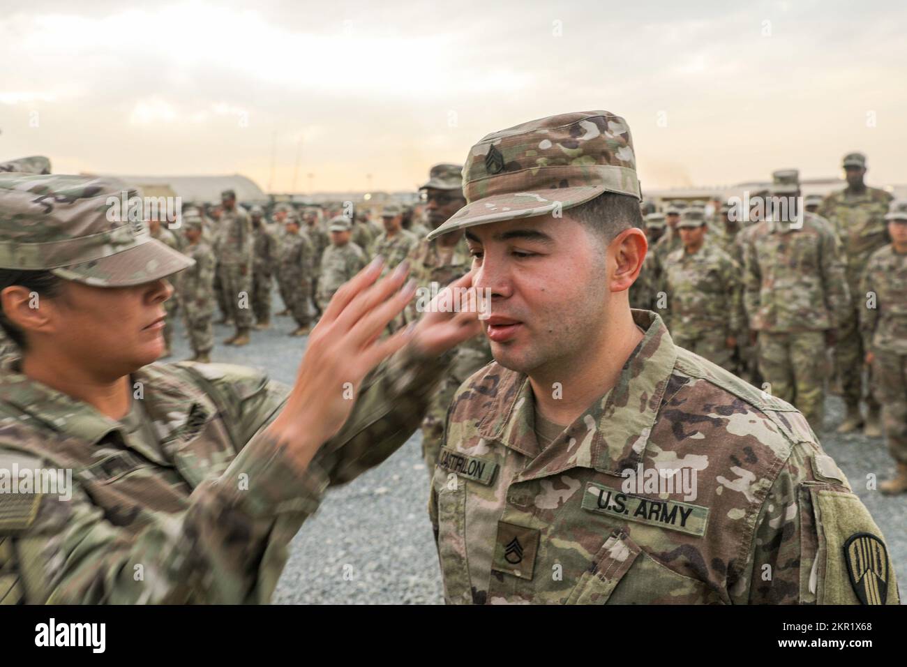 U.S. Army Staff Sgt. Harringson Castrillon, a tactical power generator ...