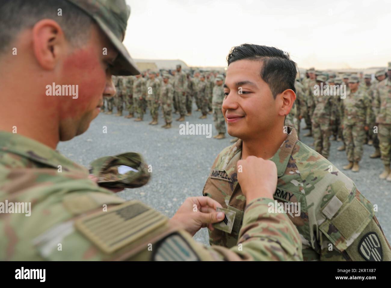 U.S. Army Sgt. Erik Morales-Rivera, a wheeled vehicle mechanic with the ...
