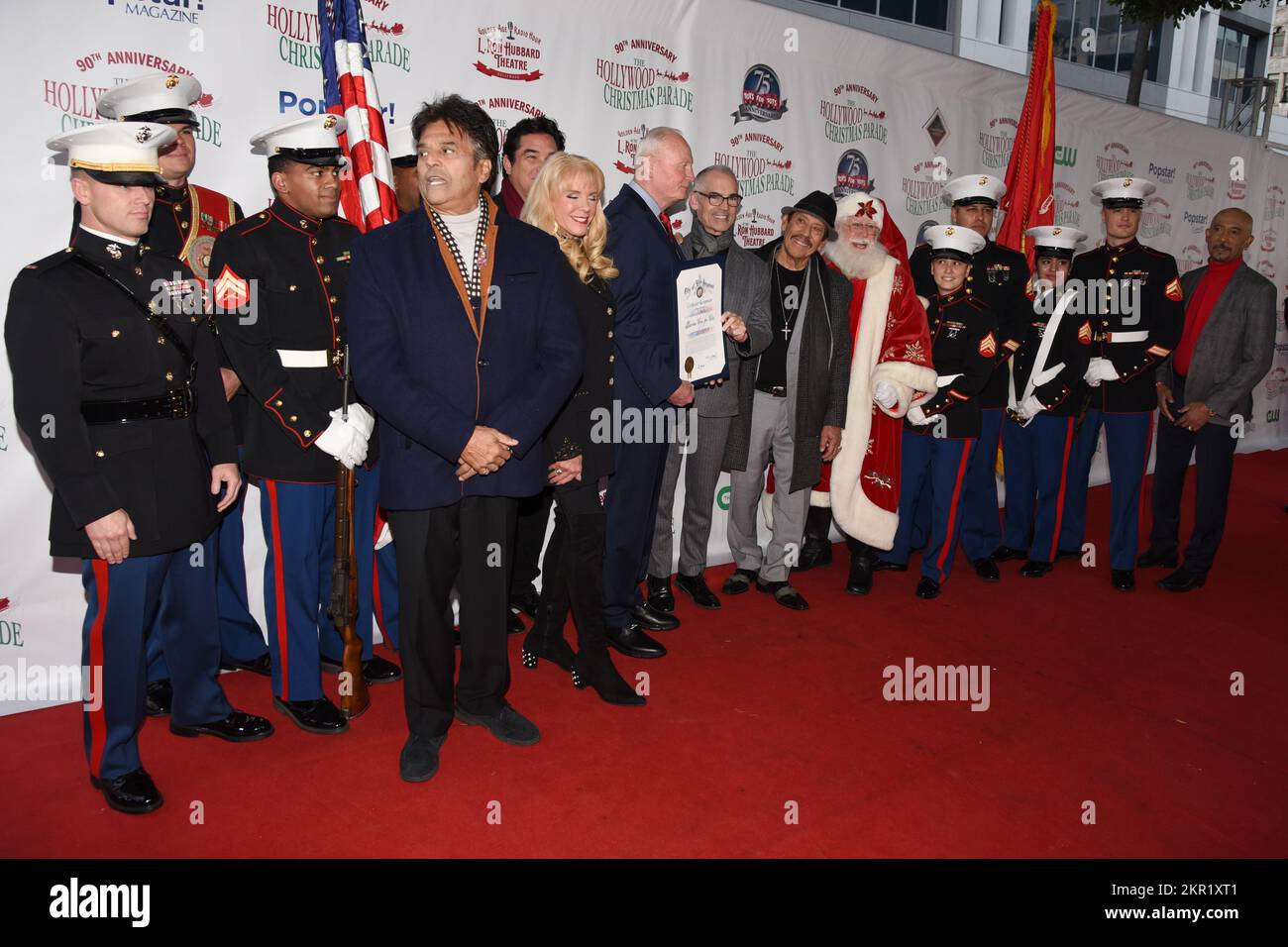 November 27, 2022, Hollywood, Caliifornia, USA: (L-R) Dean Cain, Marine ...