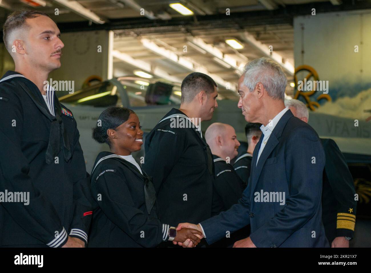 221106-N-LI114-1173 SAGAMI WAN (Nov. 6, 2022) The Honorable Rahm ...