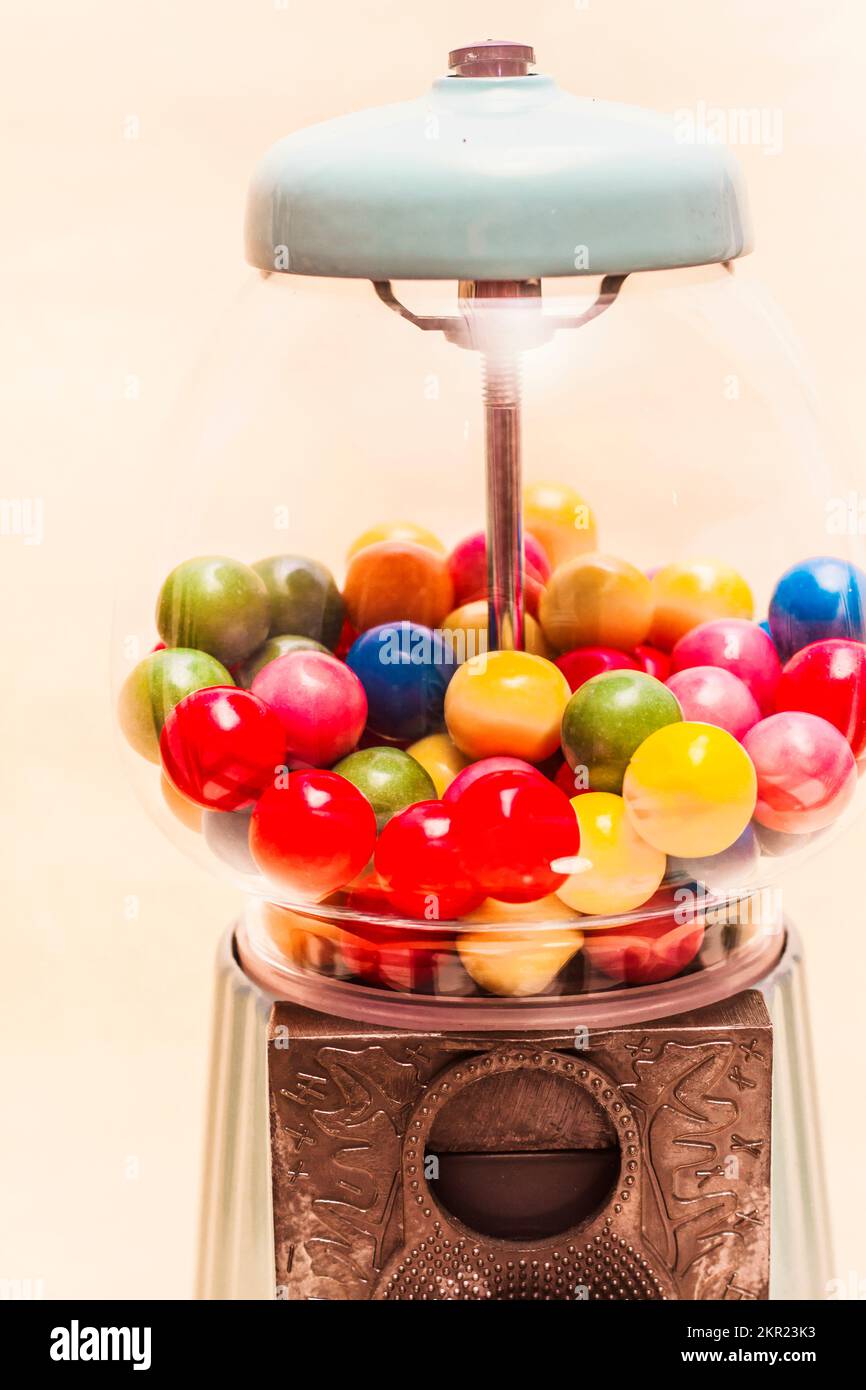 Gumball dispenser gum ball candy hi-res stock photography and images ...