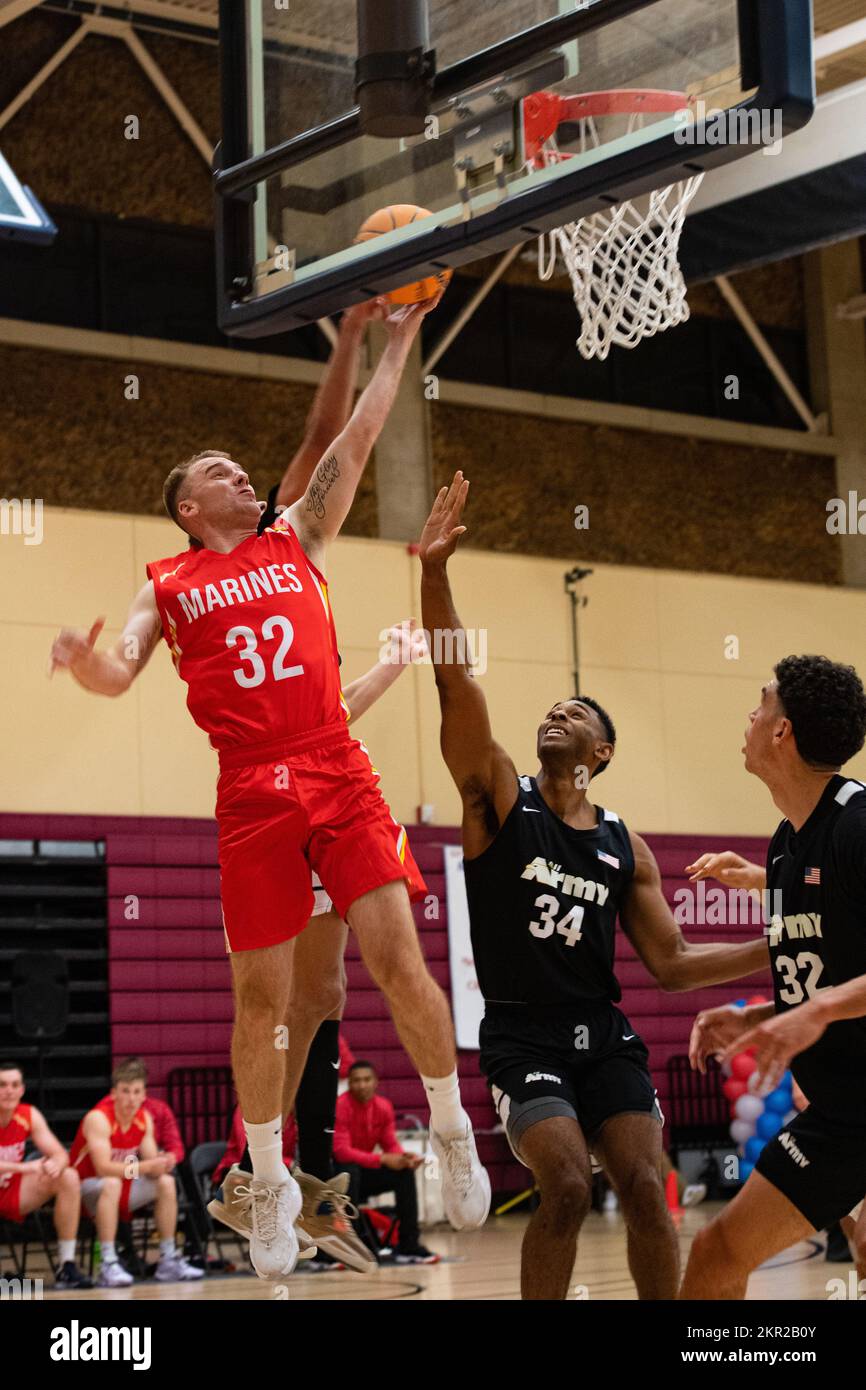 U.S. Marine Corps 2nd Lt. Preston Beverly, a member of team Marine ...