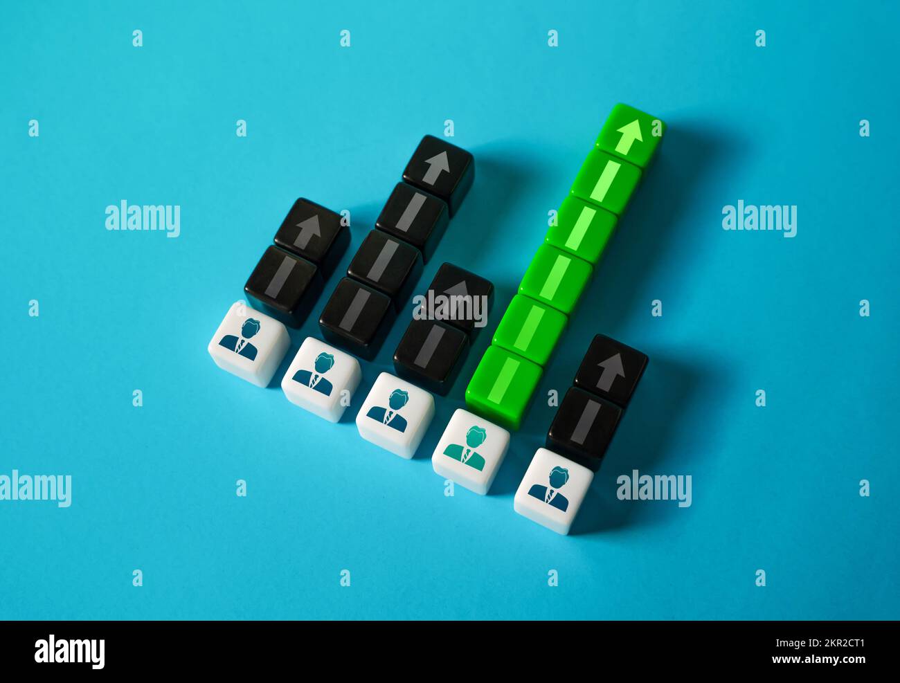 Professional growth among leaders. Talented and promising. Competition ...