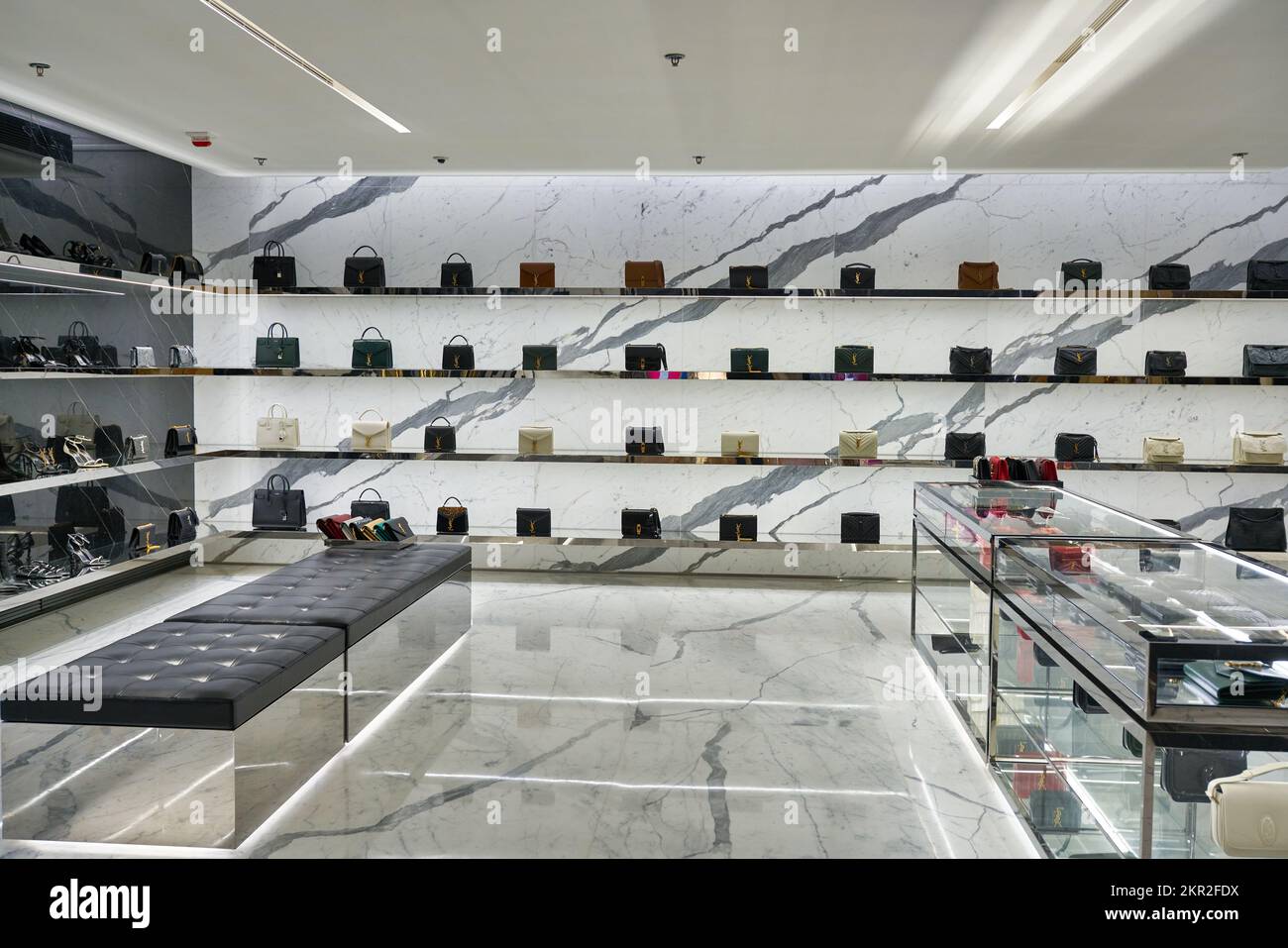 Yves saint laurent store interior hi-res stock photography and images ...