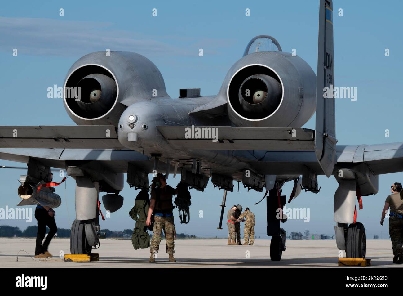 Airmen from the 354th Fighter Generation Squadron, assigned to the ...