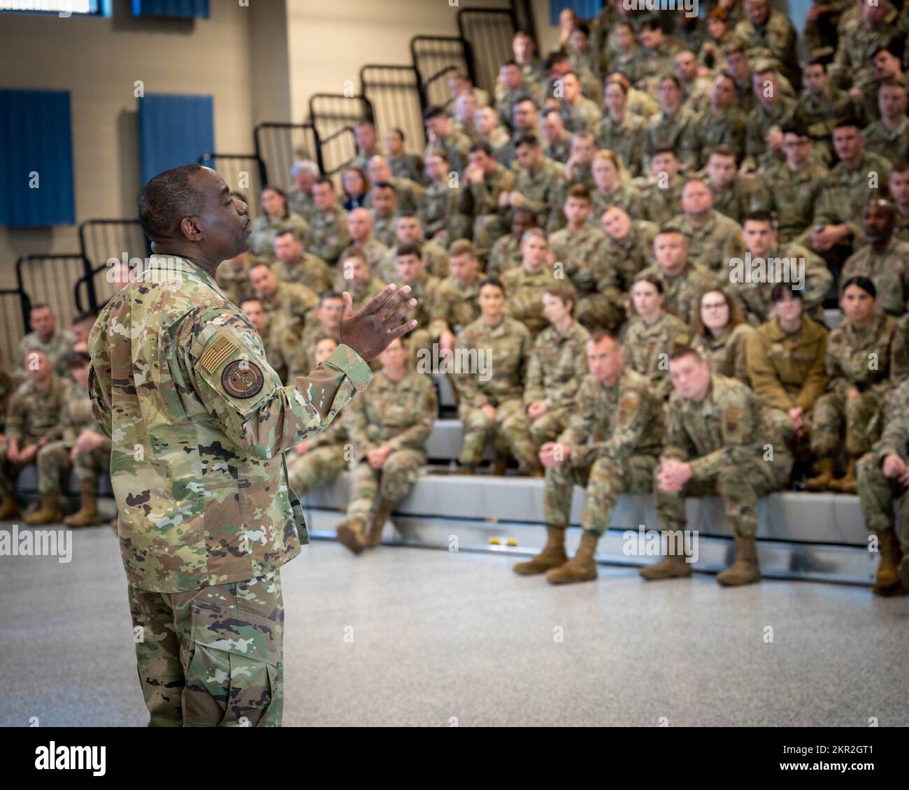U.S. Air Force Chief Master Sgt. Maurice L. Williams, command chief ...