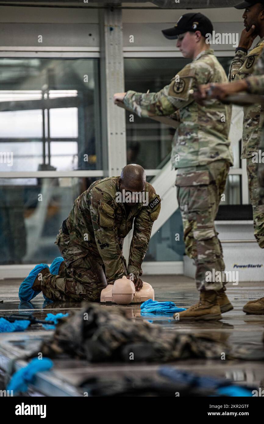 U.S. Army Soldiers compete in the Best Medic Competition for Medical ...