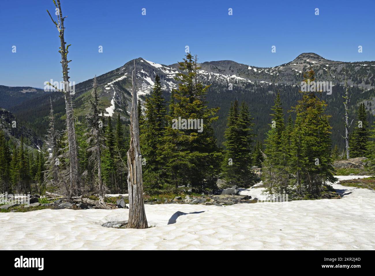 Purcell Mountains along the Pacific Northwest National Scenic Trail in ...