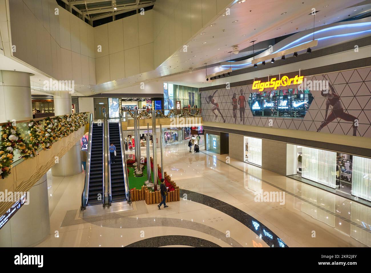 HONG KONG - CIRCA DECEMBER, 2019: interior shot of Elements shopping ...
