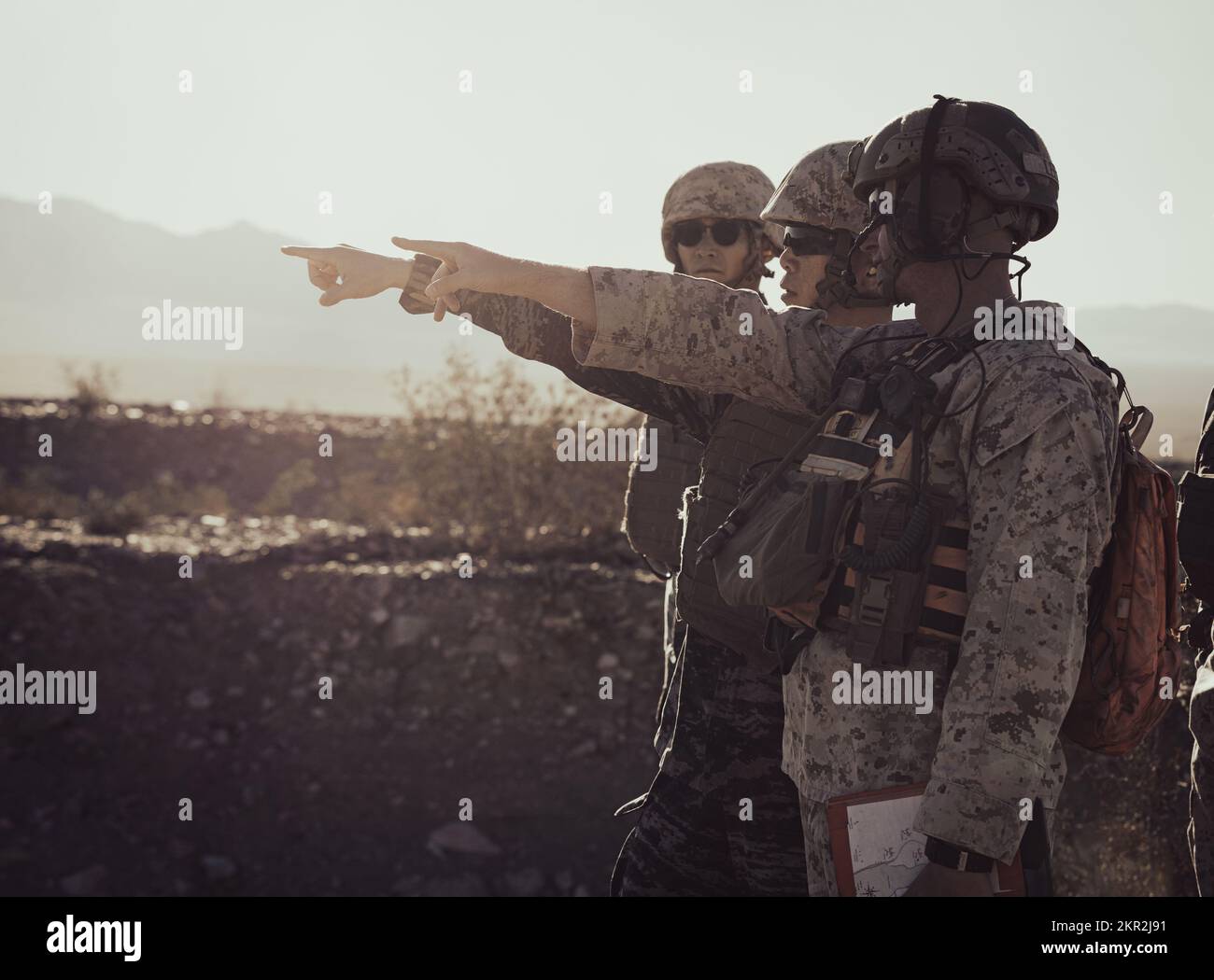 U.S. Marine Corps Maj. Nicholas Leeds, assistant operations officer ...