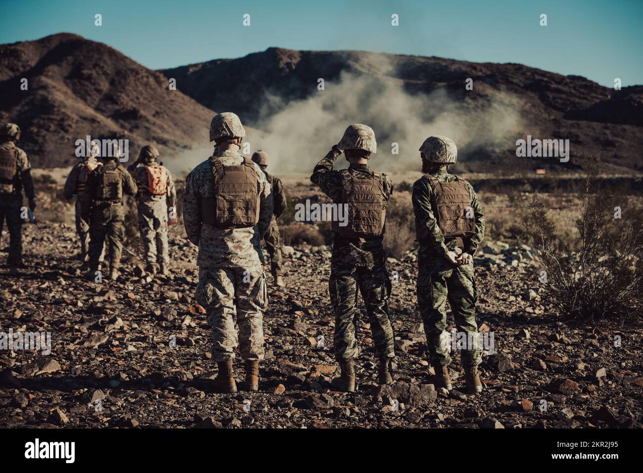 U.S. Marines with Tactical Training and Exercise Control Group, and ...