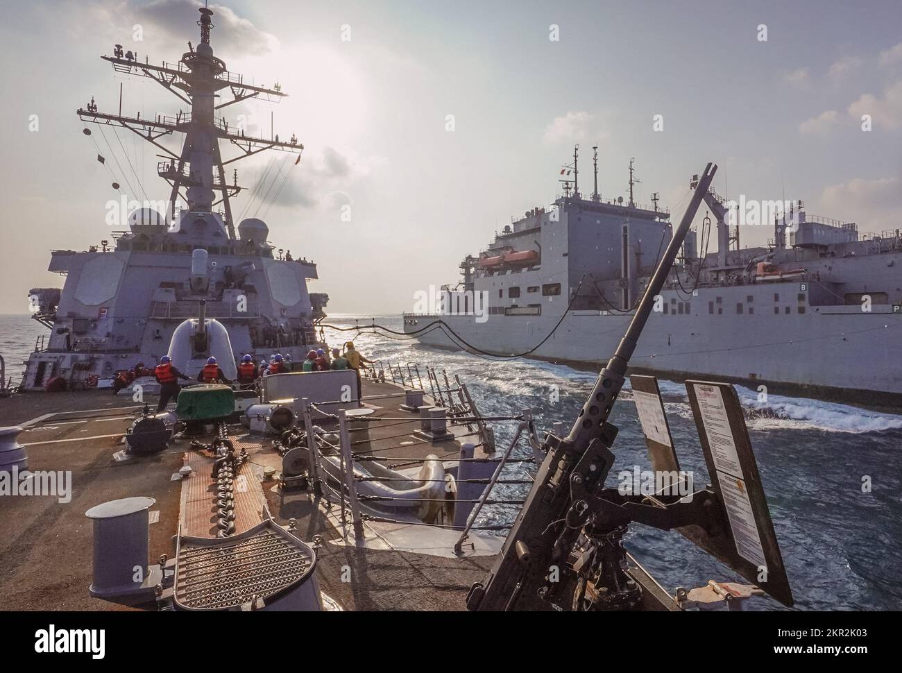 221106-N-EB711-1051 GULF OF ADEN (Nov. 6, 2022) Guided-missile ...