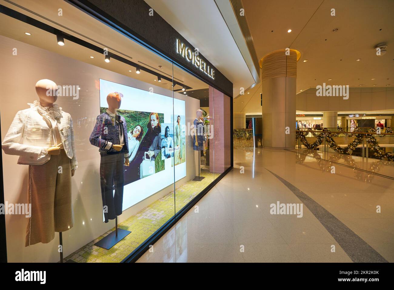 HONG KONG - CIRCA DECEMBER, 2019: Moiselle storefront at Elements ...