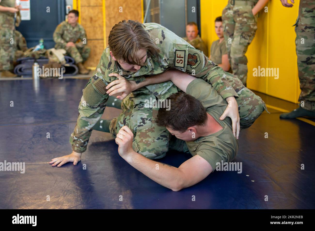 Airmen with the 121st Air Refueling Wing Security Forces Squadron ...