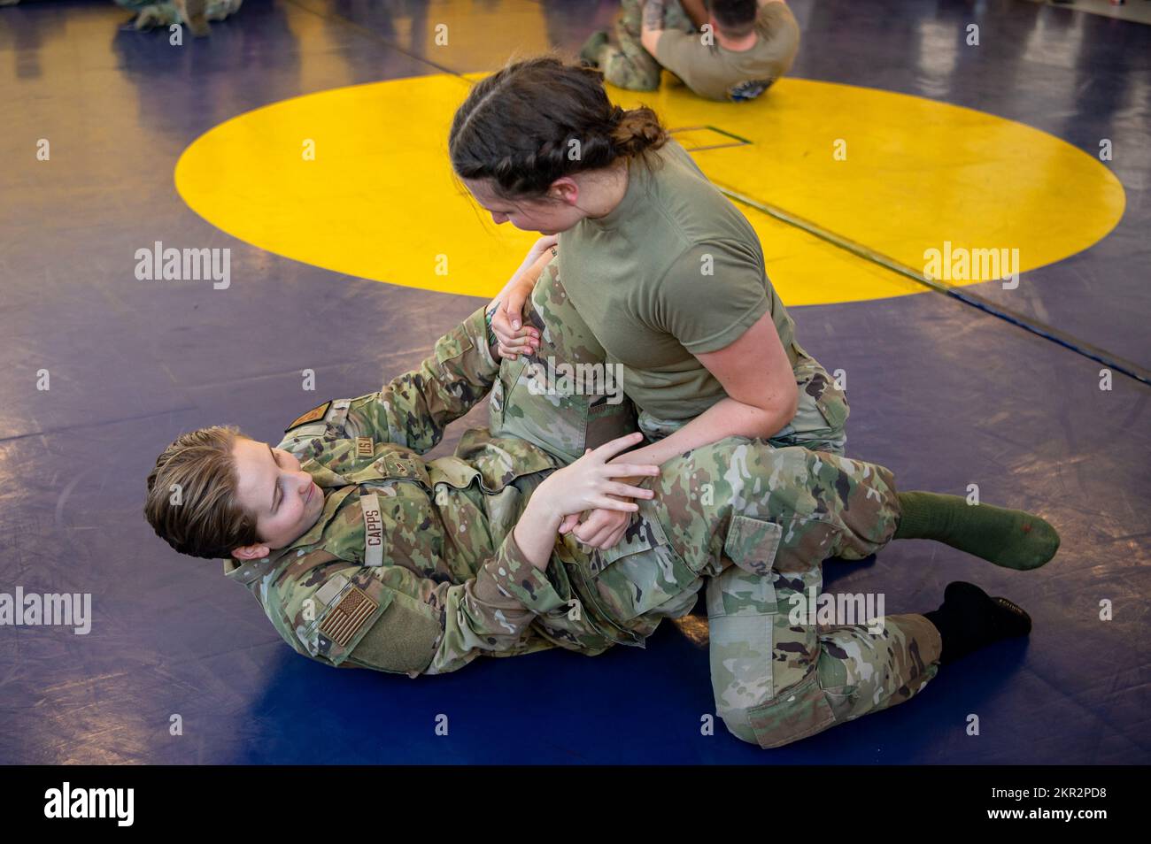 Airmen with the 121st Air Refueling Wing Security Forces Squadron ...