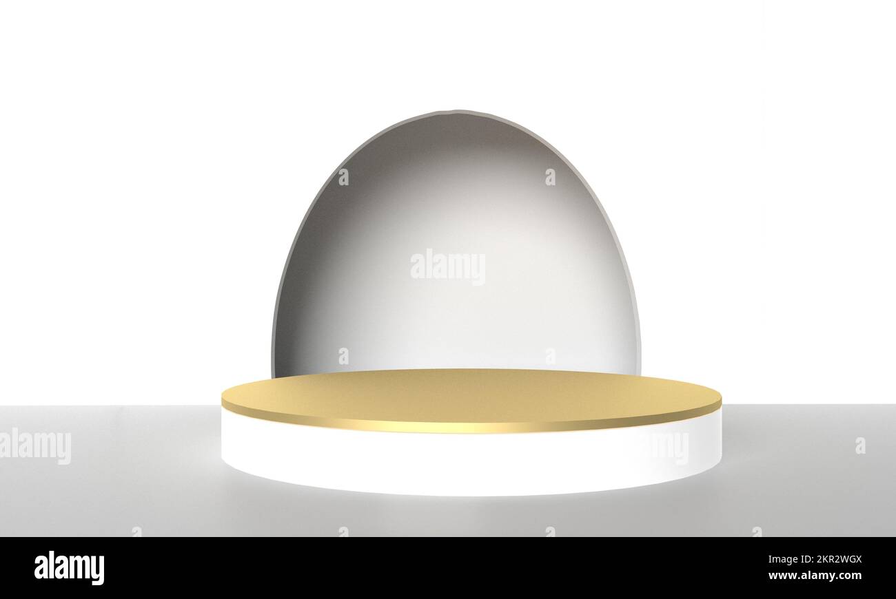 white isolate background wallpaper podium stage showcase yellow orange ...