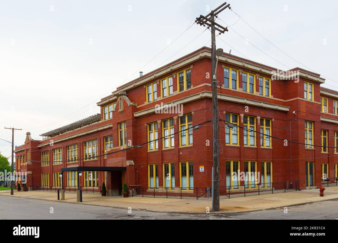 The Nellie Leland School and Leland Lofts at 1395 Antietam Avenue in ...
