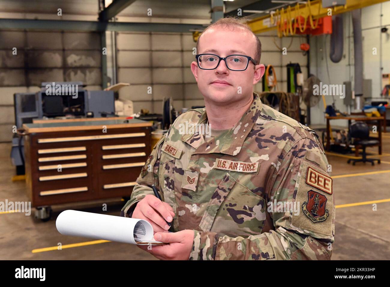 Staff Sgt. Andrew Bartley is a bioenvironmental engineering specialist ...