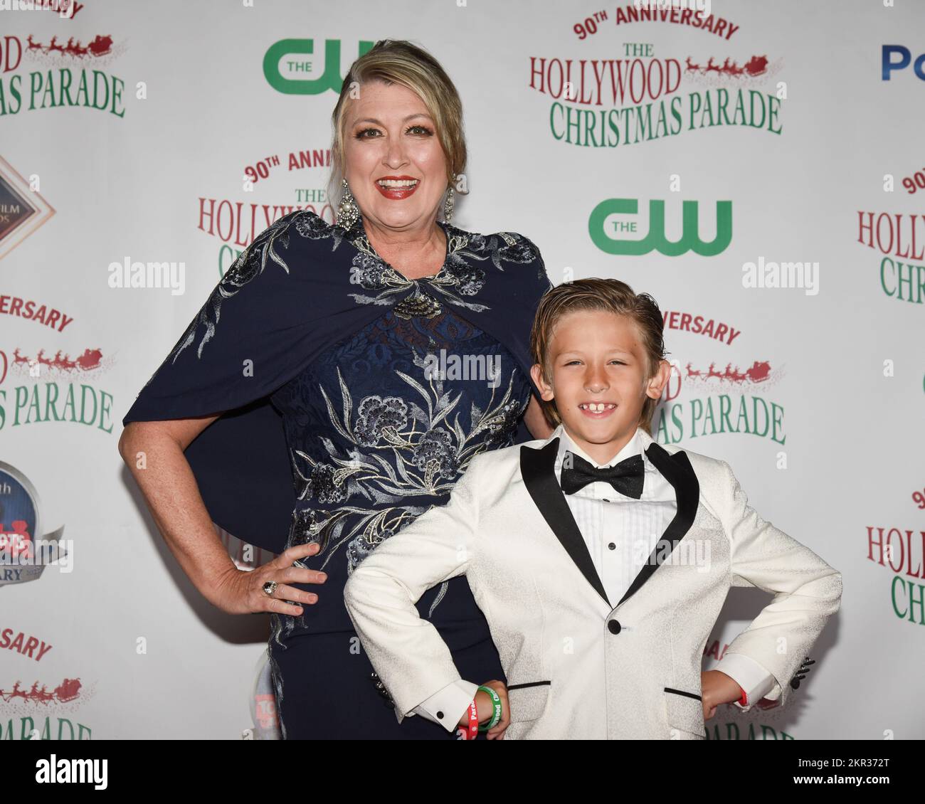 November 27, 2022: Wendy Burch and Brady Taylor Burch attend the 90th ...