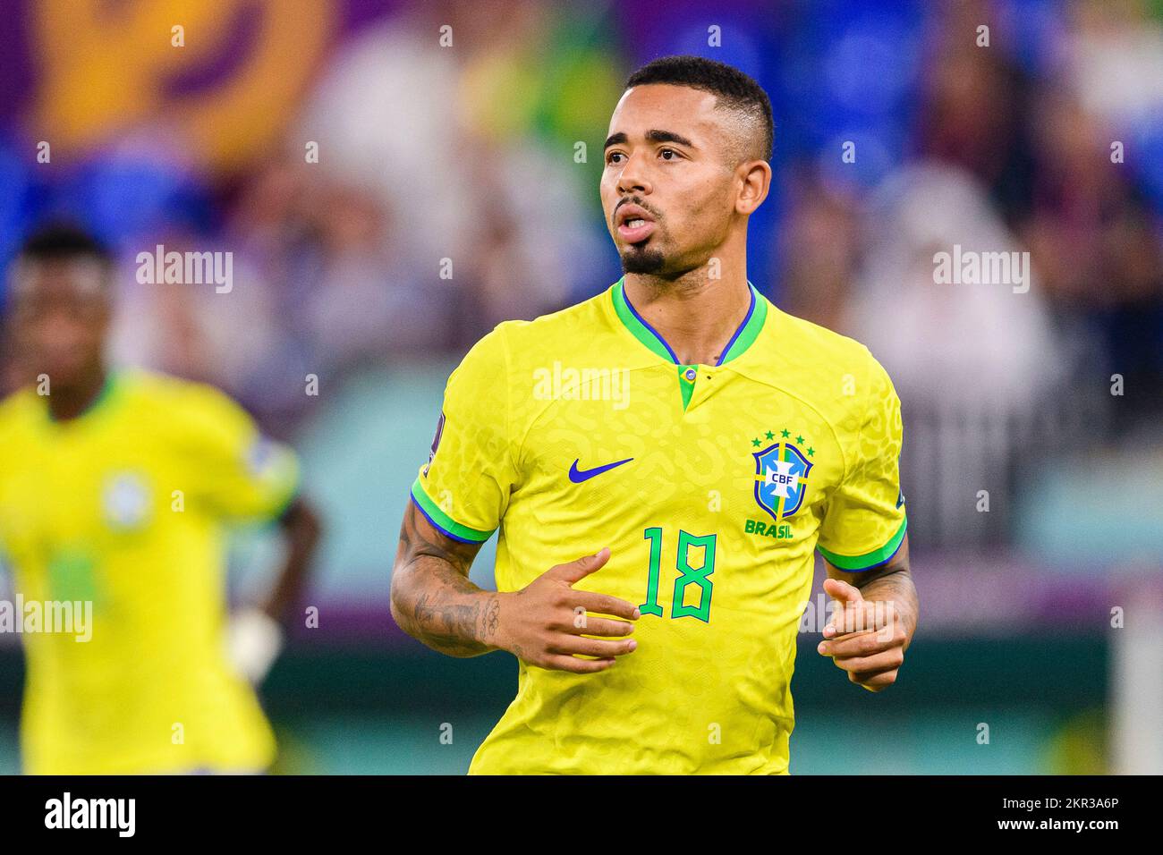 Gabriel jesus brazil qatar 2022 hi-res stock photography and images - Alamy