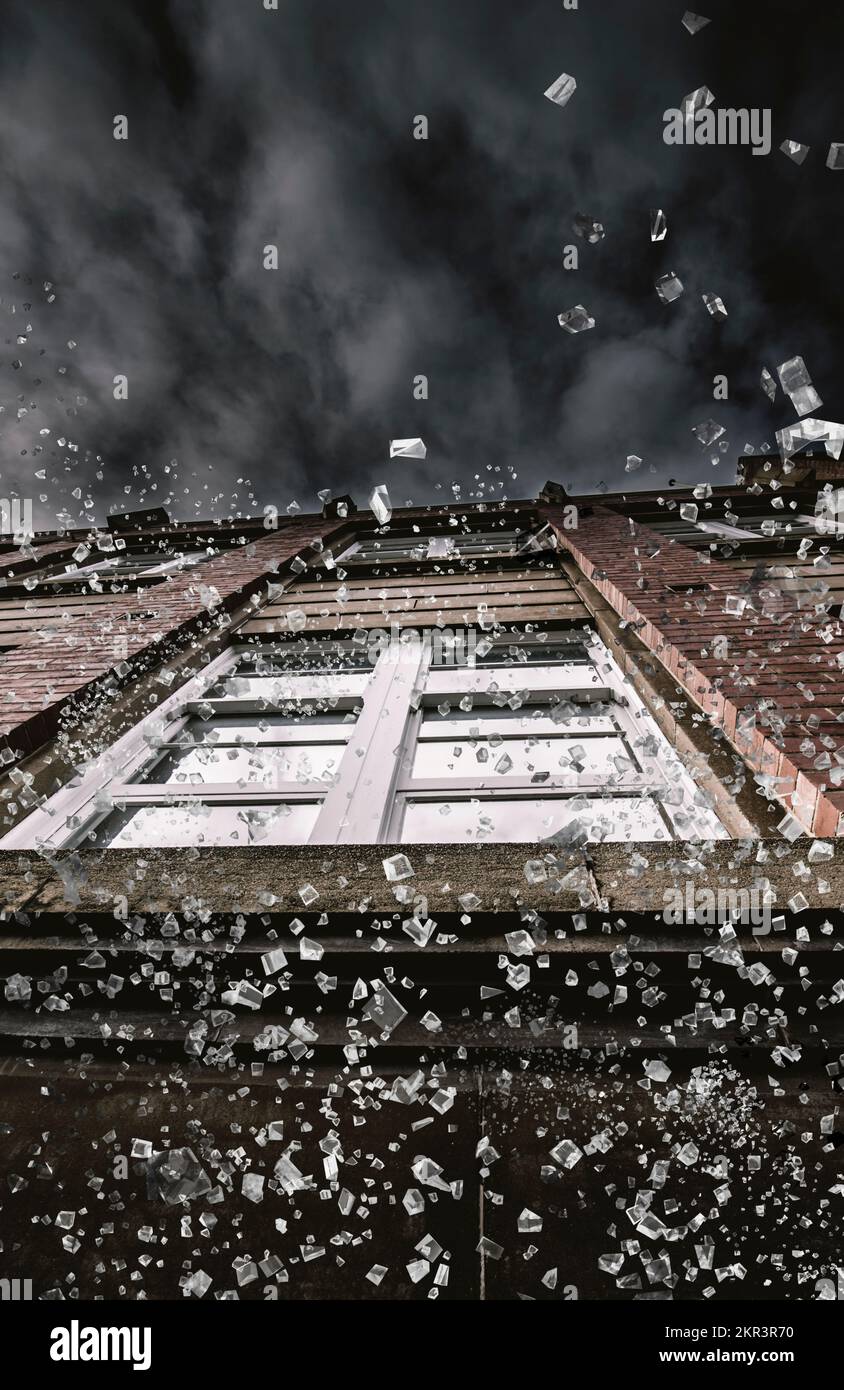 Domestic explosion hi-res stock photography and images - Alamy