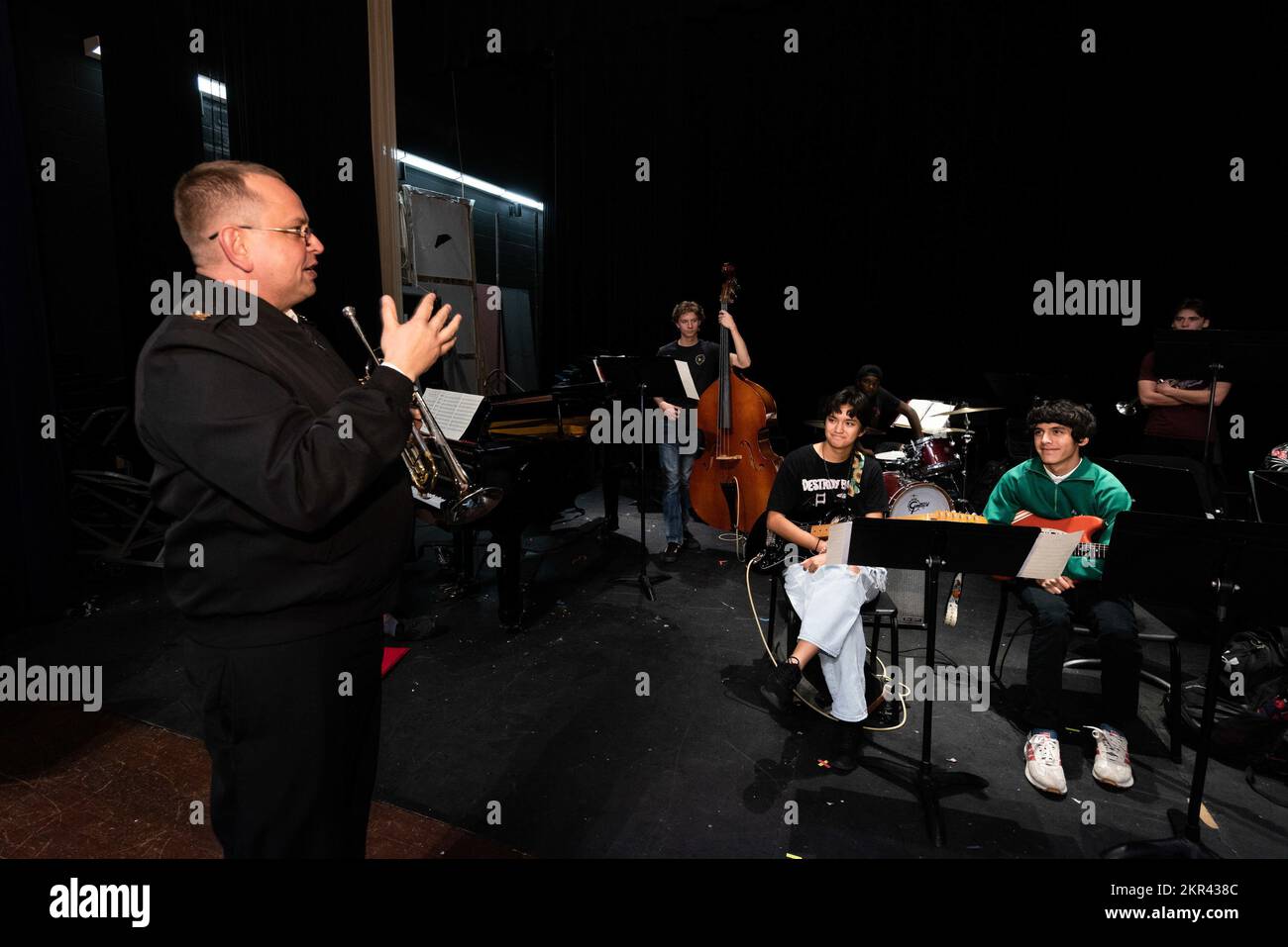 221107-N-DD694-1088 Helotes, Texas (Nov. 7, 2022) Musician 1st Class ...