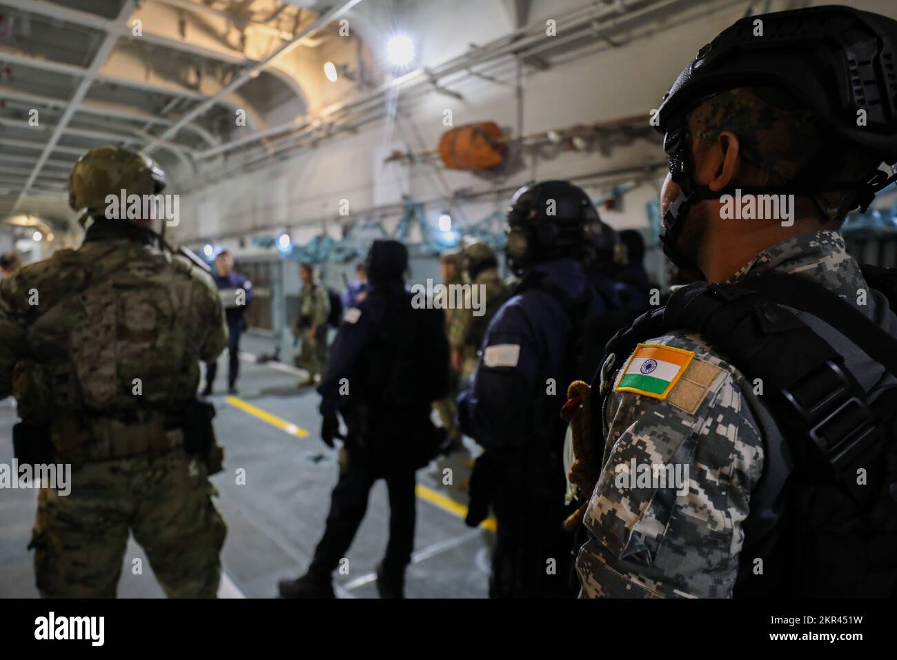 221107-N-AC117-1050 YOKOSUKA, Japan (Nov. 7, 2022) – Sailors with U.S ...