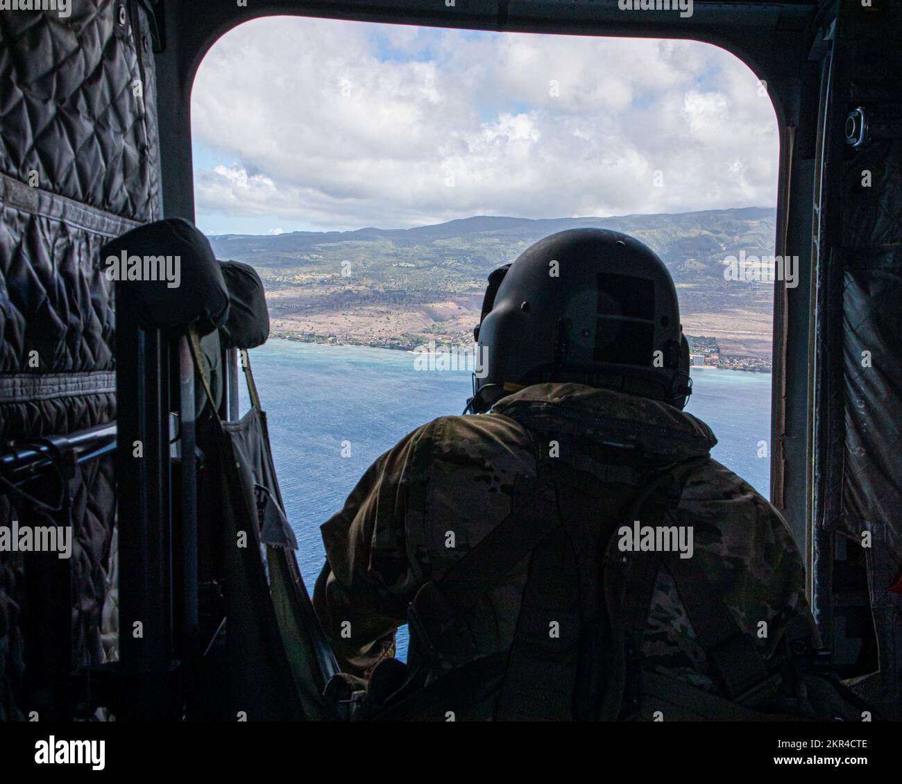 U.S. Army Boeing CH-47 Chinook from 3rd Squadron, 4th Cavalry Regiment ...
