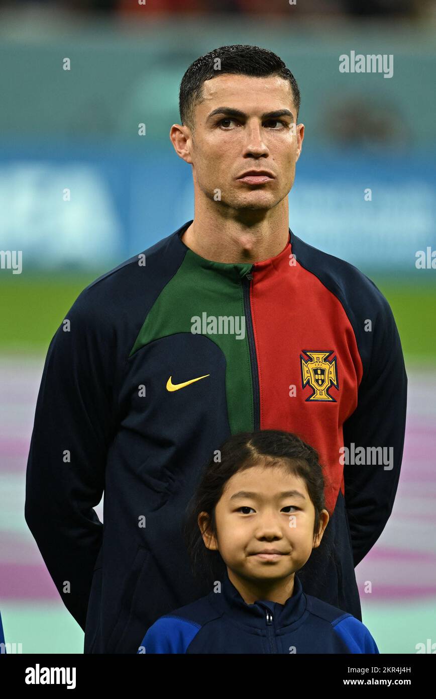 Cristiano Ronaldo during Portugal v Uruguay match of the Fifa World Cup ...