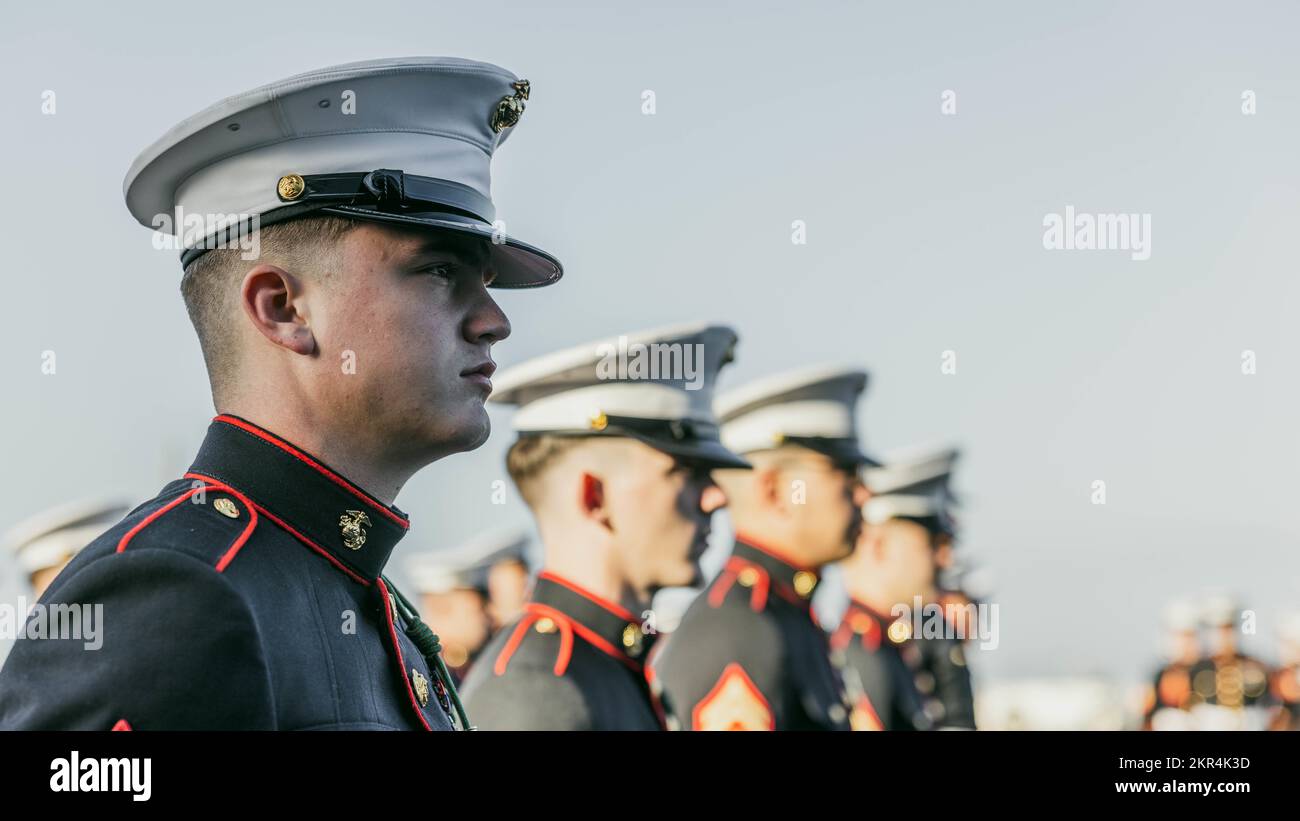 U.S. Marine Corps Cpl. Aidan Cook, assigned to Special Purpose Marine ...