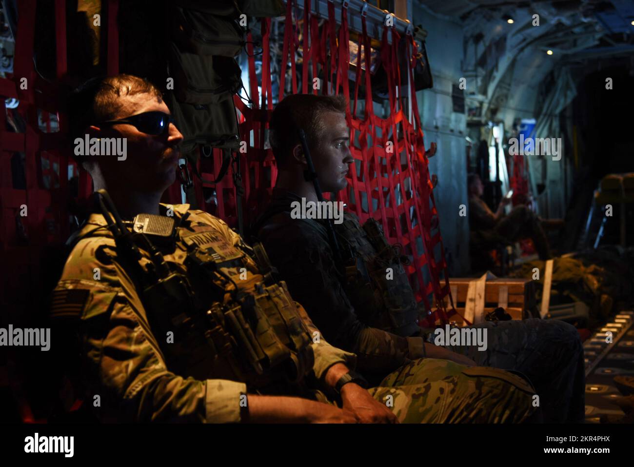 U.S. Air Force Staff Sgt. Lewis Drake left, 23rd Security Forces ...