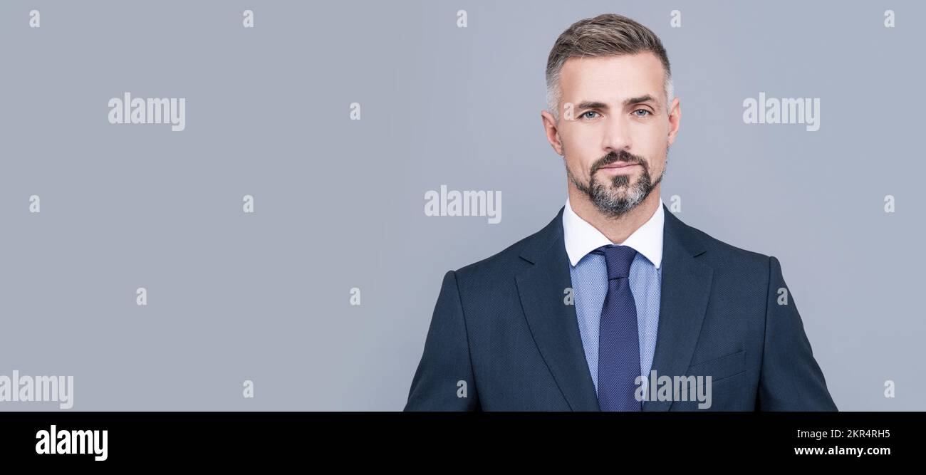 confident businessman man in businesslike suit, charisma. Man face ...