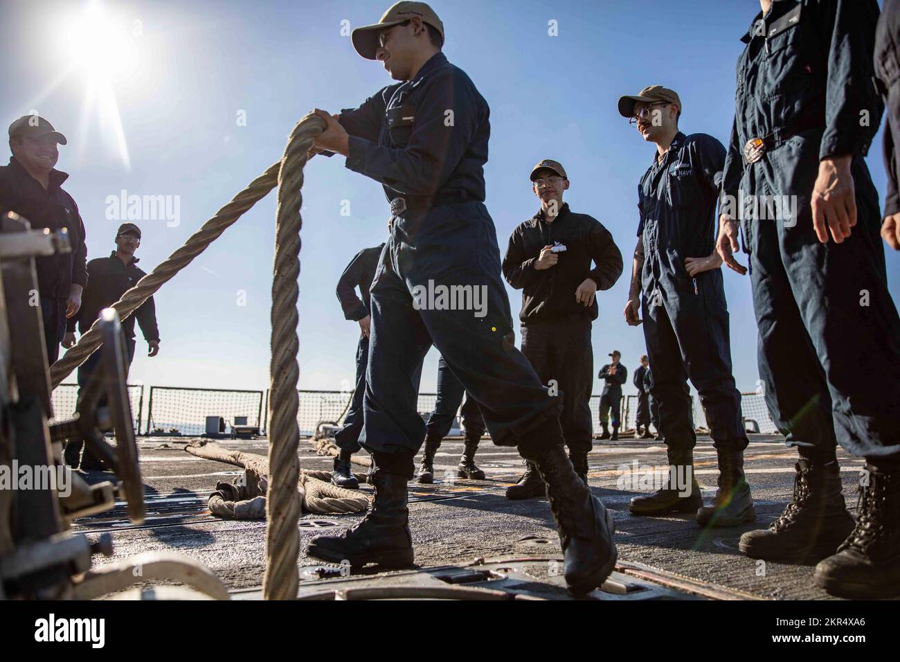 NAVAL STATION ROTA, Spain (Nov. 7, 2022) Fire Controlman (Aegis) 3rd ...