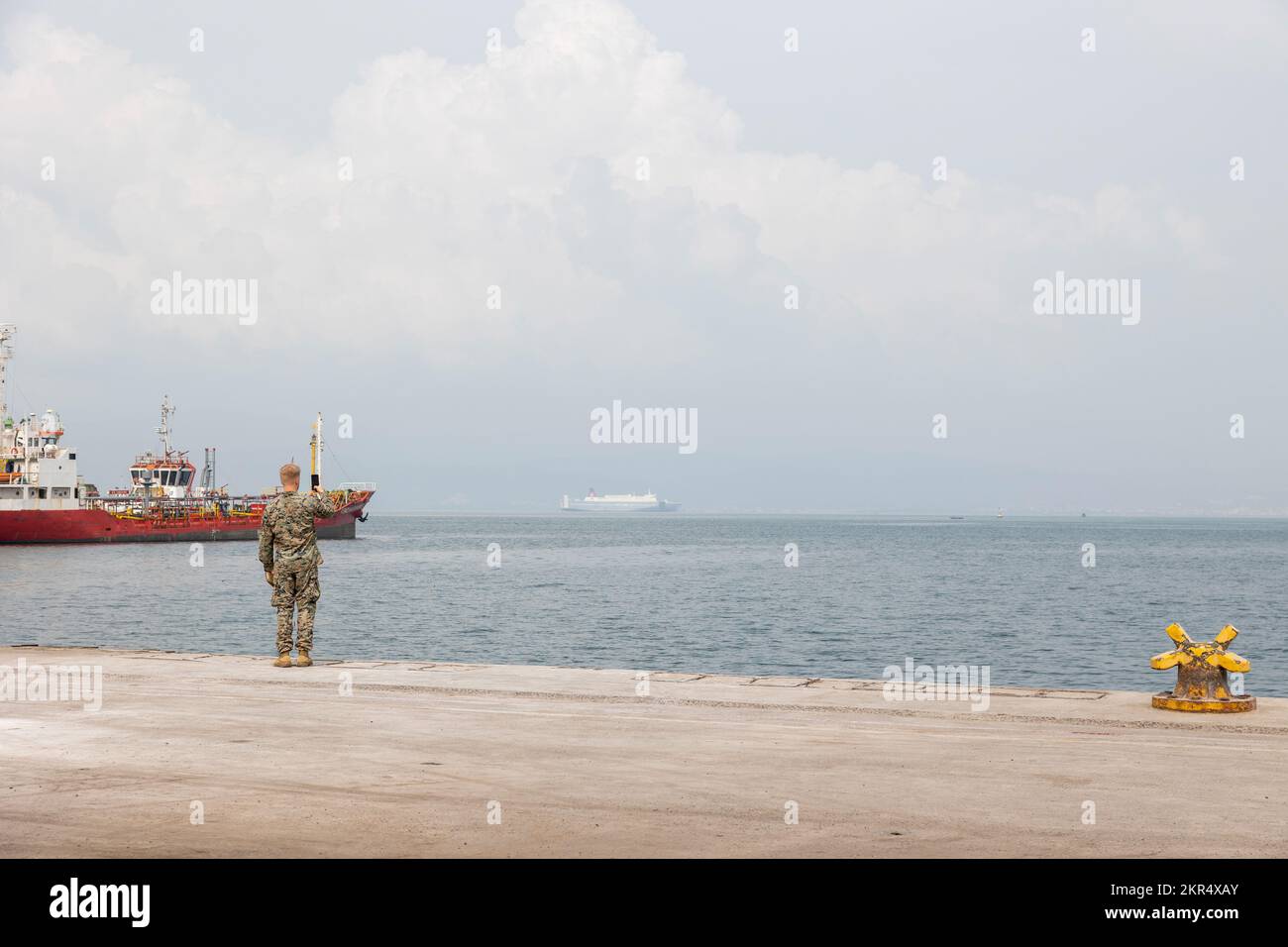 U.S. Marine Corps 1st Lt. Samuel Pahl, an intelligence officer with the ...