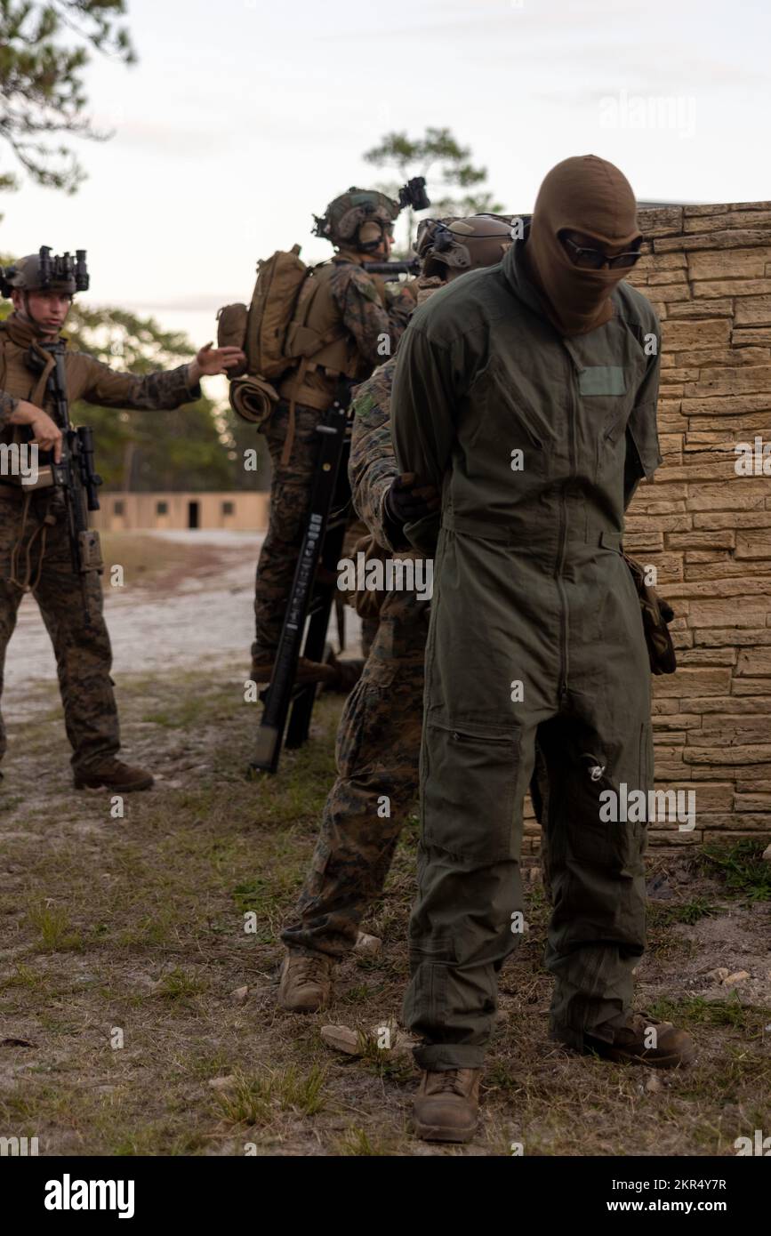 U.S. Marines with the Maritime Special Purpose Force, 26th Marine ...