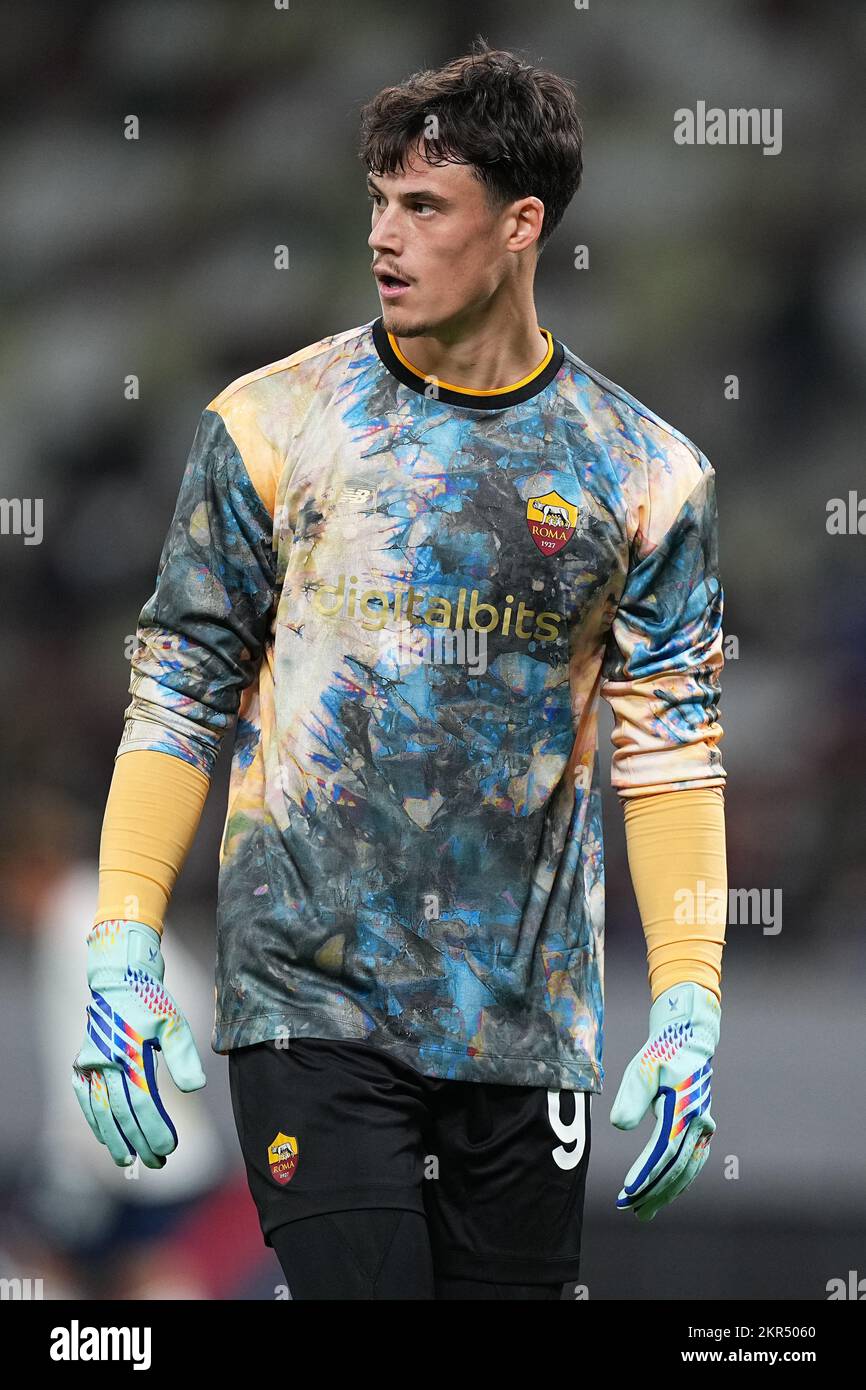 Tokyo, Japan. 28th Nov, 2022. Mile Svilar (AS ROMA) Football/Soccer ...