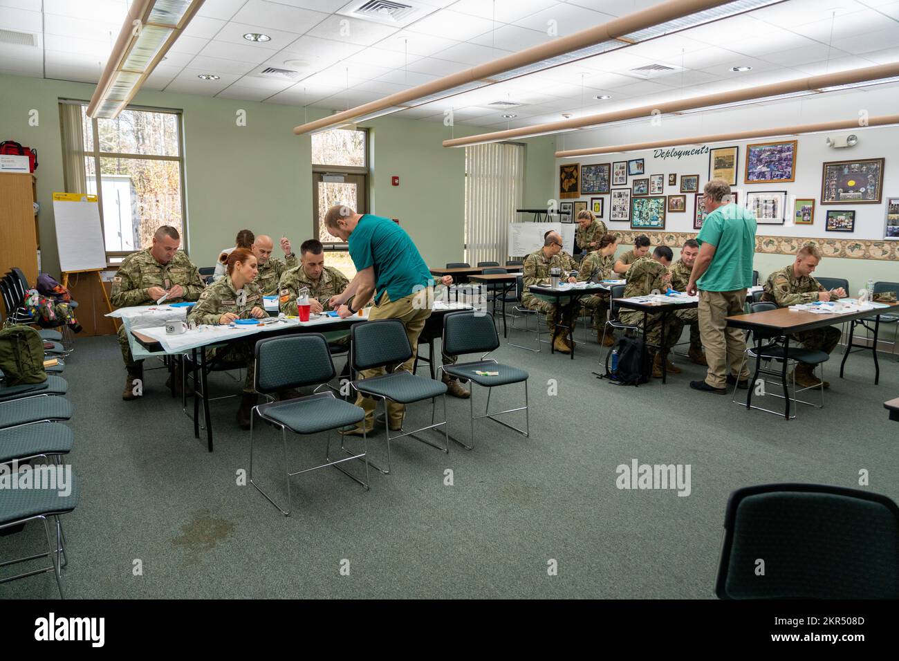 Medical personnel from the 101st AIr Refueling Wing and Montenegro ...
