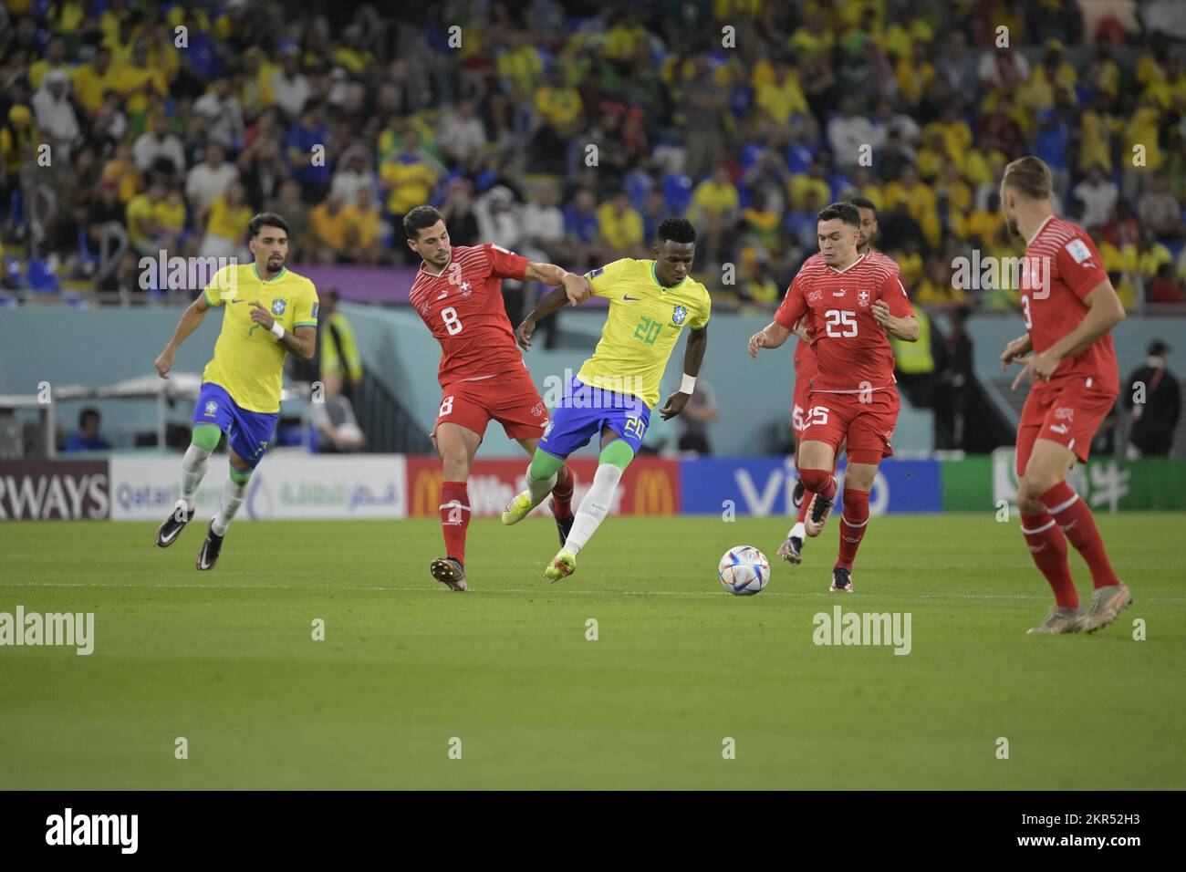Doha-QatarNovember 28, 2022, Fifa world cup Qatar, football match ...