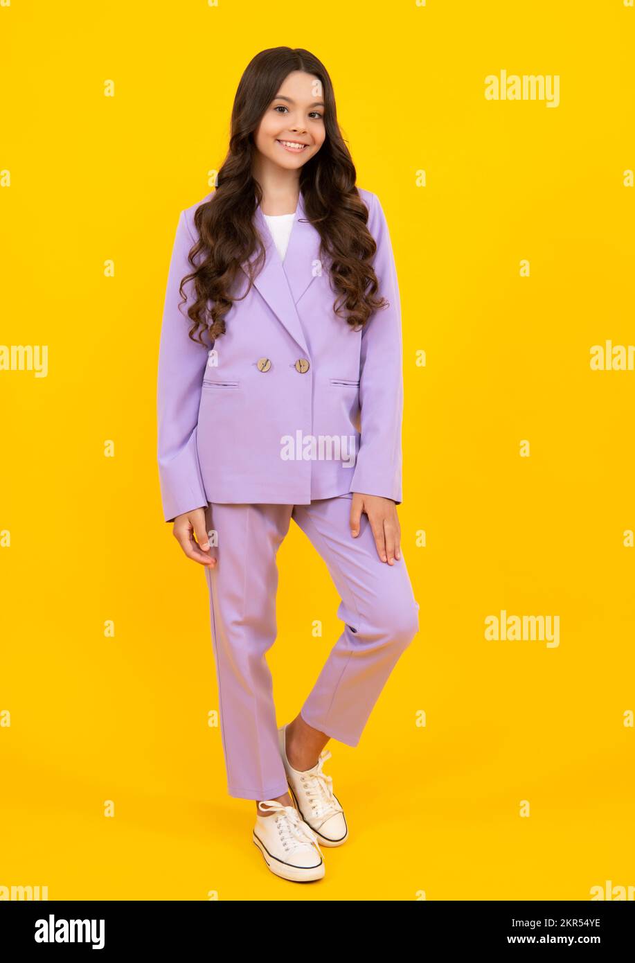 Full length of her she attractive pretty lovely cute cheerful cheery ...