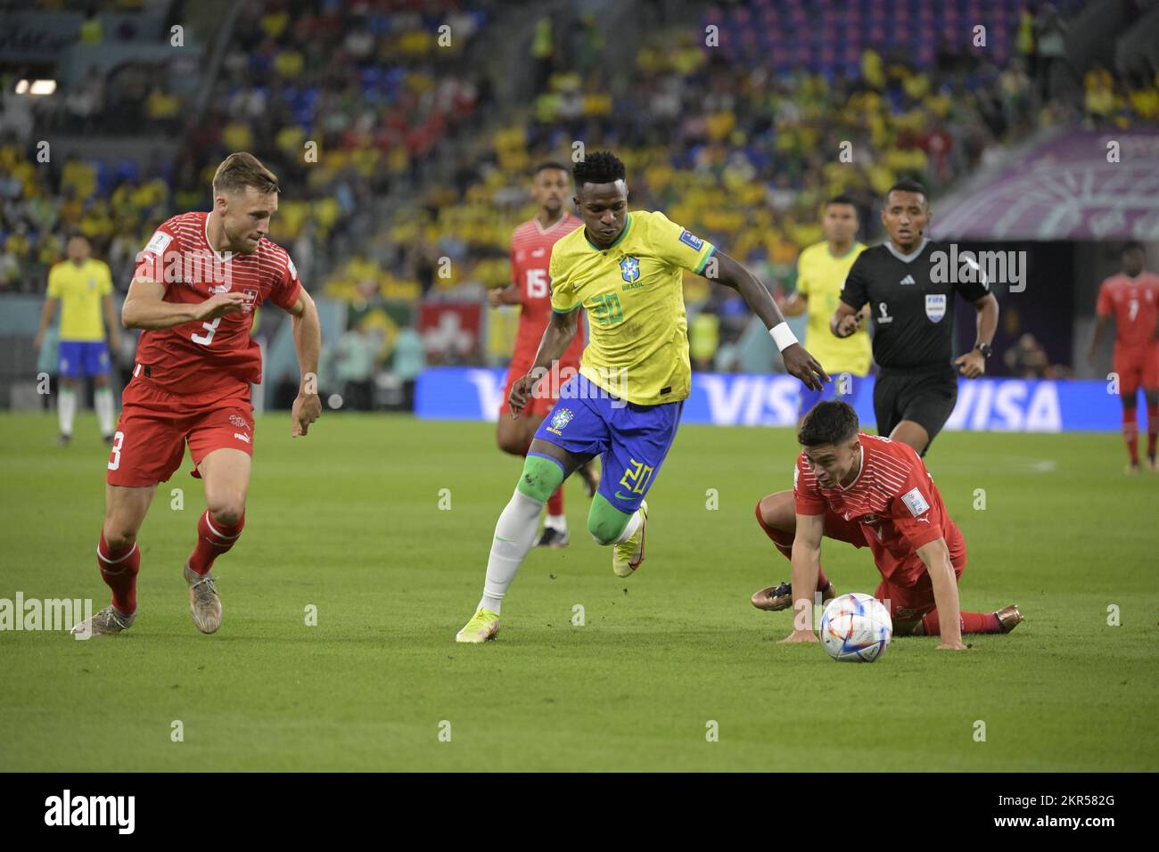 Doha-QatarNovember 28, 2022, Fifa world cup Qatar, football match ...