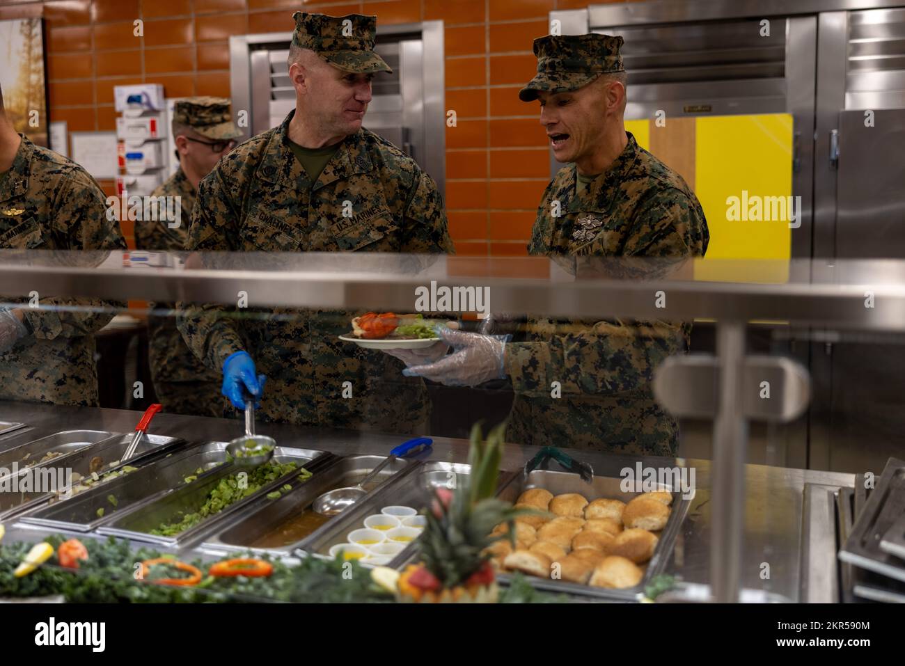 U.S. Marine Corps Sgt. Maj. William Gwaltney, the sergeant major of 2nd ...