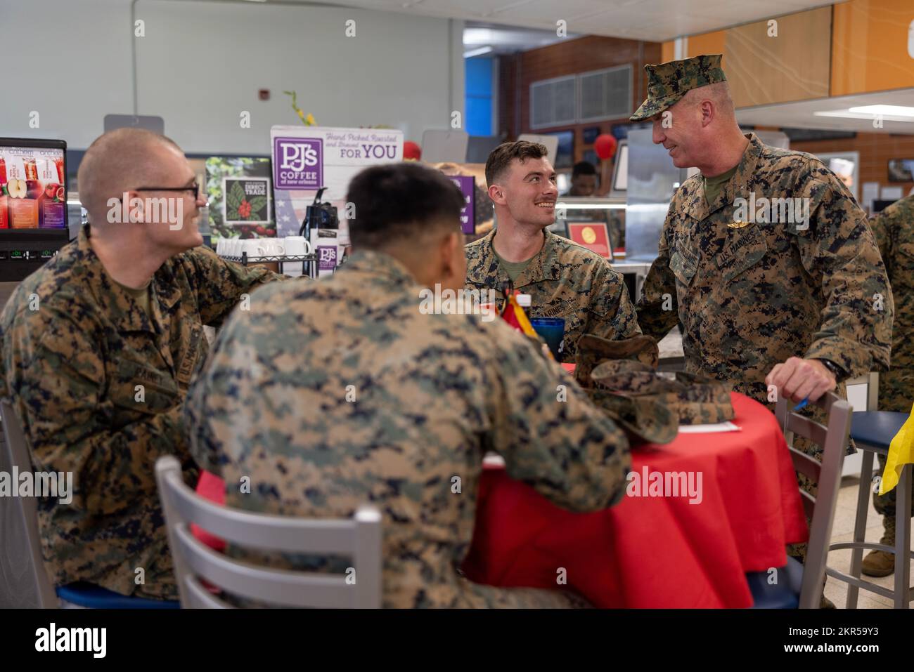 Commanding general of 2nd marine logistics group hi-res stock ...