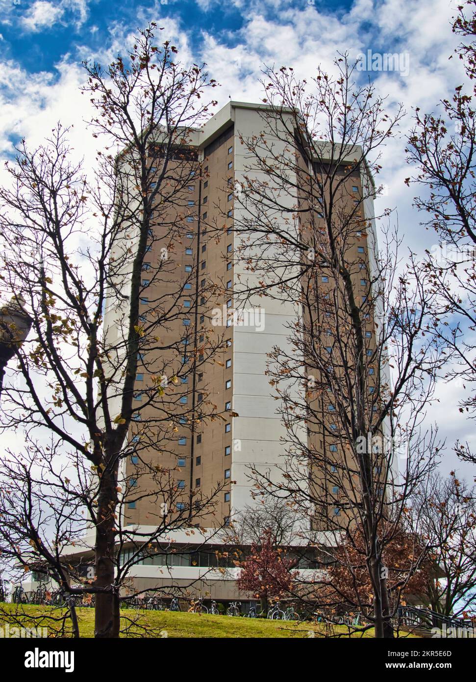 North tower student housing at the Ohio State University Stock Photo ...