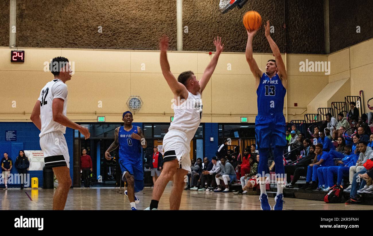 U.S. Air Force 1st Lt. Matthew Dougherty, a member of team Air Force ...