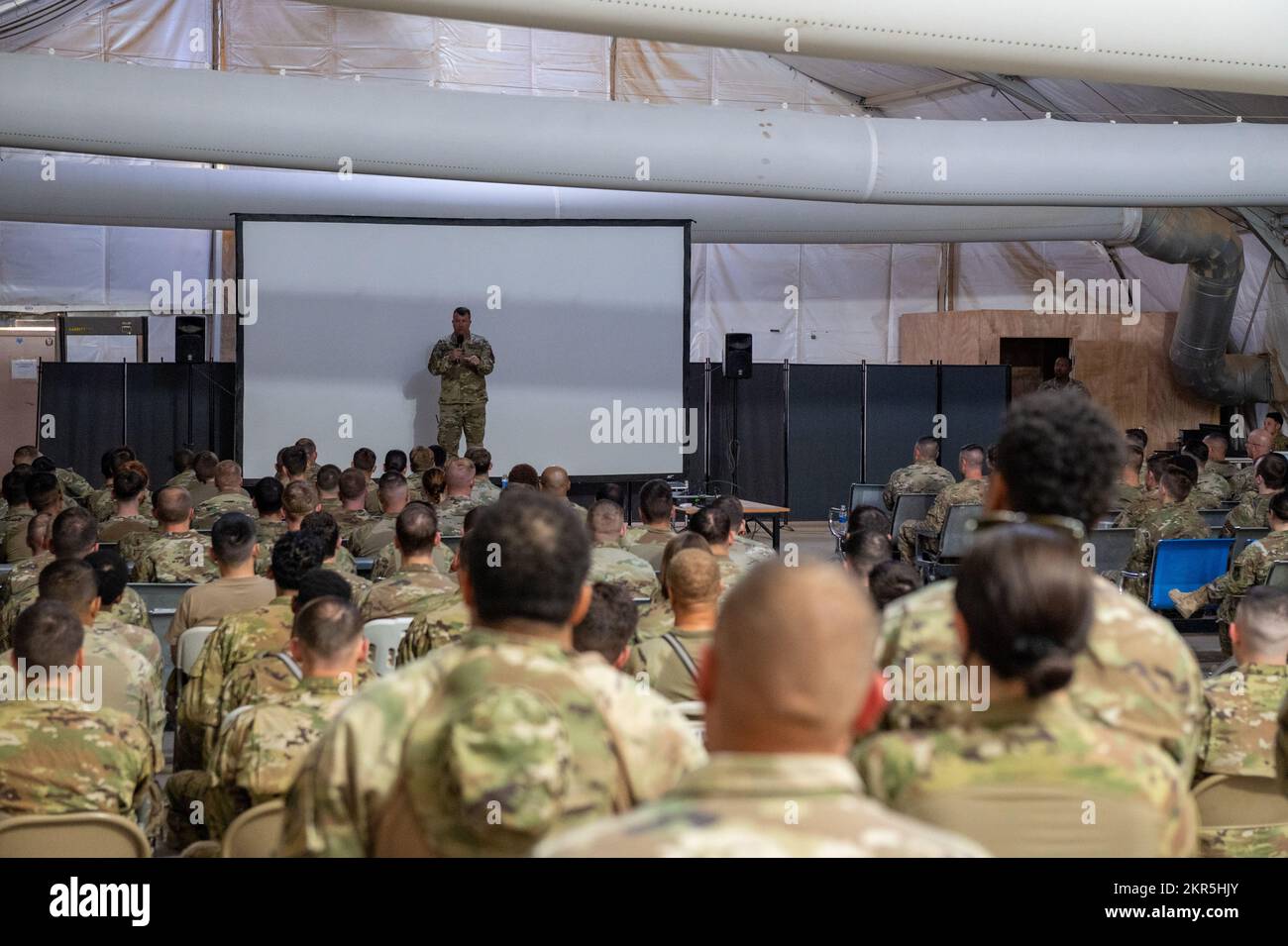 U.S. Air Force Brig. Gen. William Betts, the 378th Air Expeditionary ...