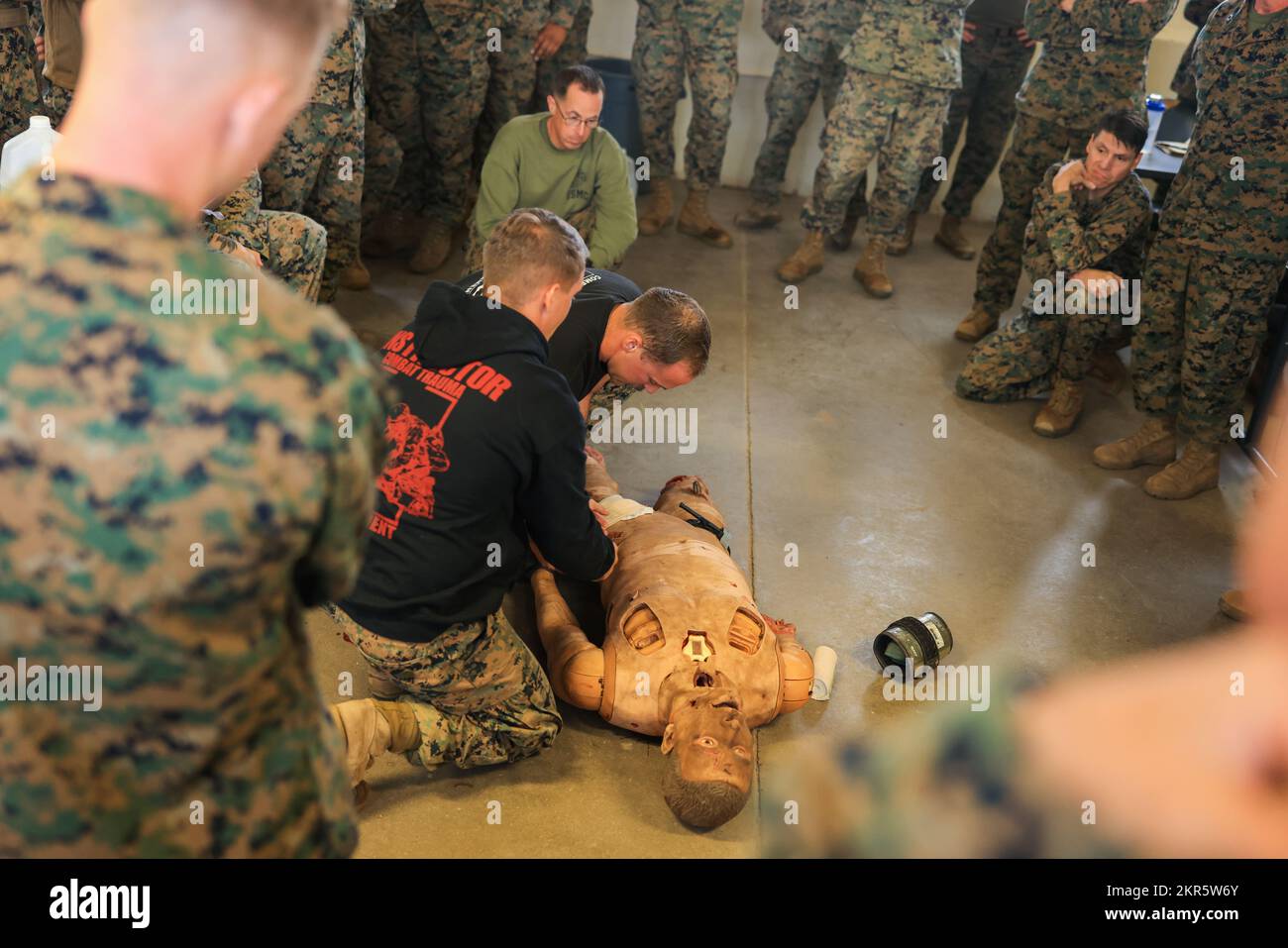U.S. Navy Petty Officer 3rd Class Tanner Robinson and Petty Officer 2nd ...