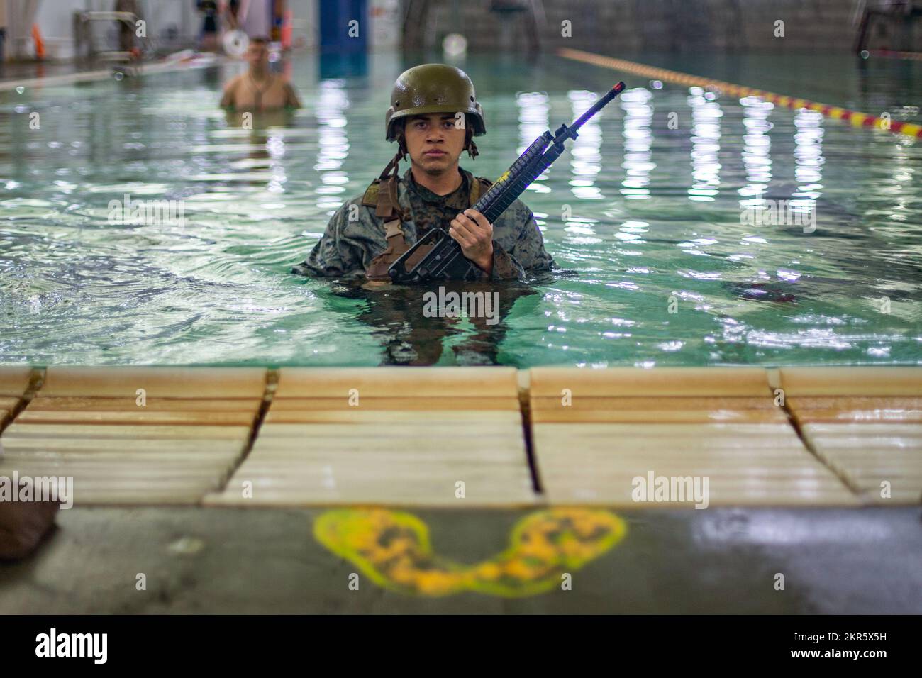 U.S. Marine Corps Recruit James W. Garcia Gamero, a recruit with Fox ...